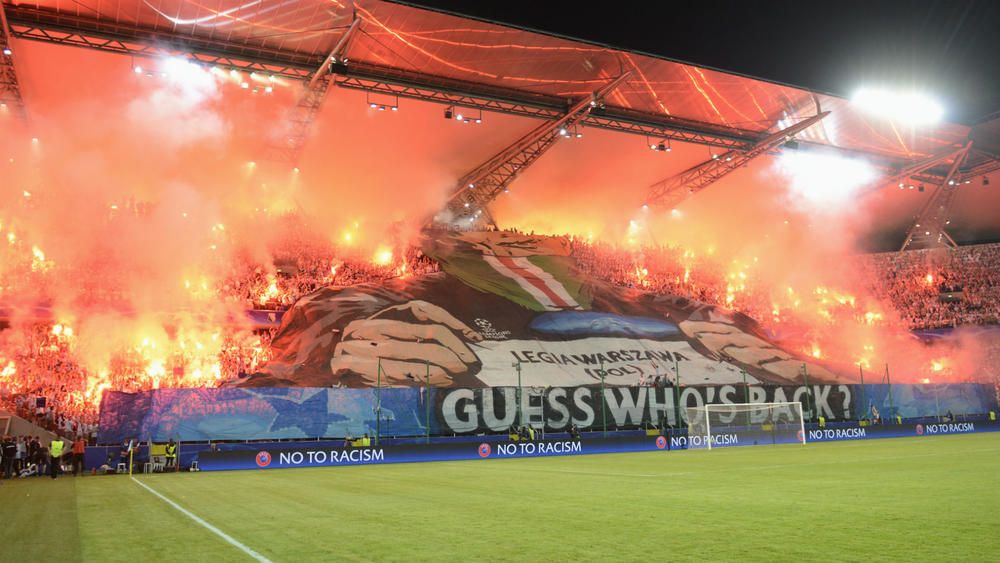 UEFA bans Legia fans from Dortmund trip | FourFourTwo UEFA bans Legia fans from Dortmund trip | FourFourTwo