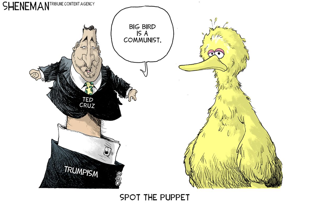 Spot the puppet | The Week