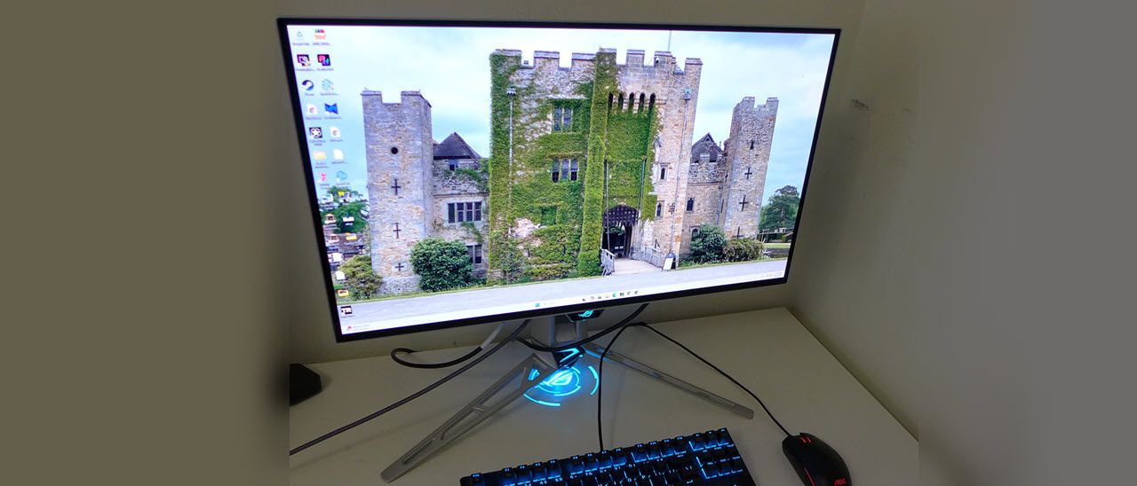 Asus ROG Swift PG27AQWP-W 27-inch 540 Hz QHD QD-OLED gaming monitor ...