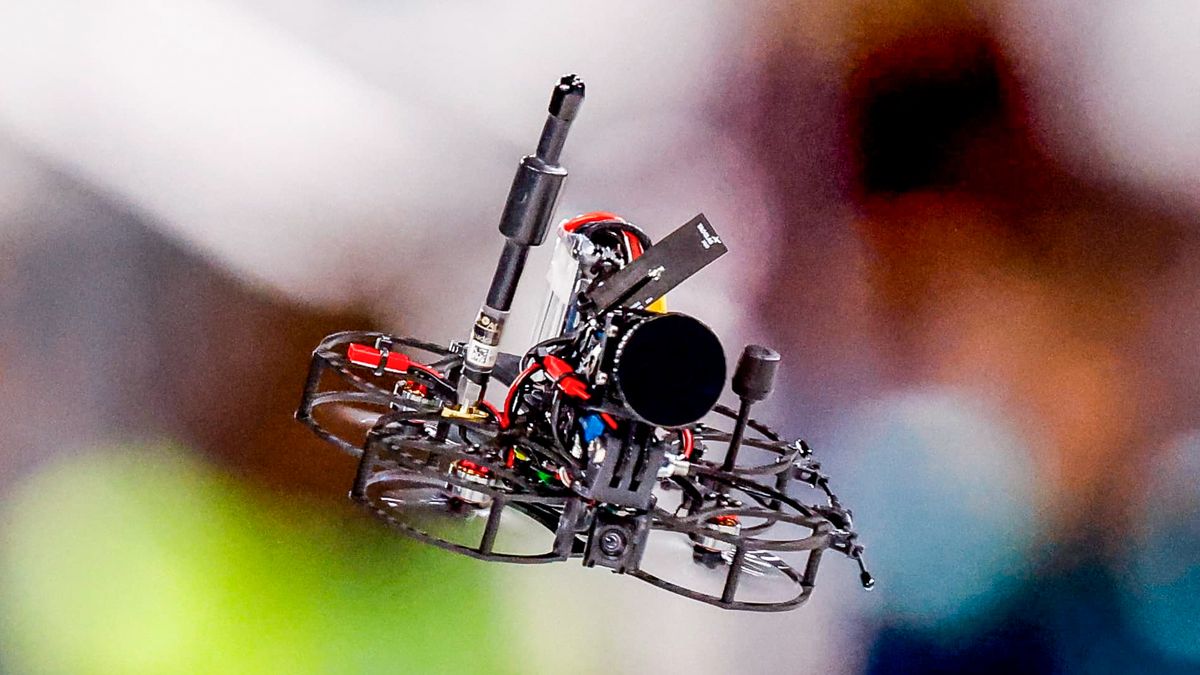 FPV drones create big buzz as they chase down competitors at the Winter ...