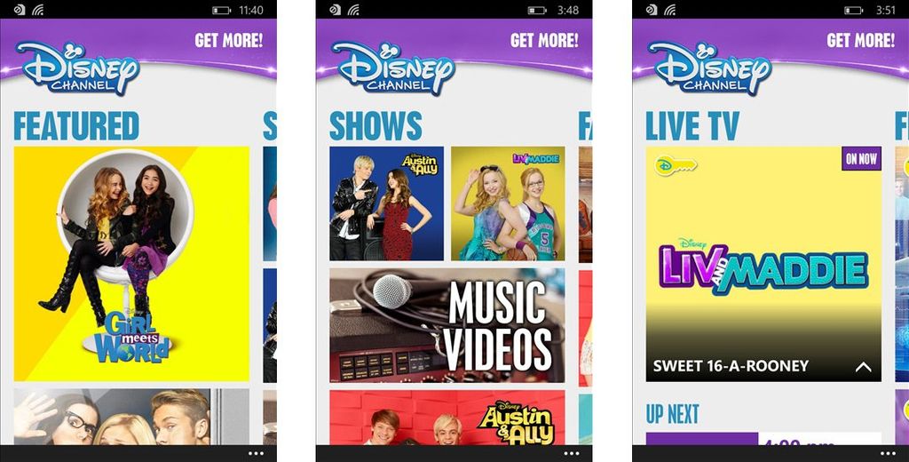 Official Disney Channel app available for Windows Phone, brings full ...