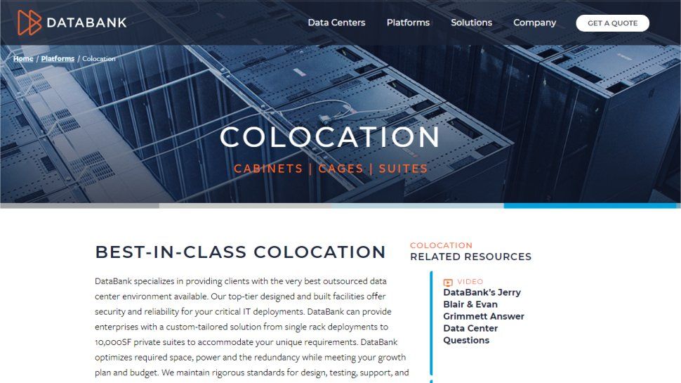 Best colocation provider of 2024 | TechRadar