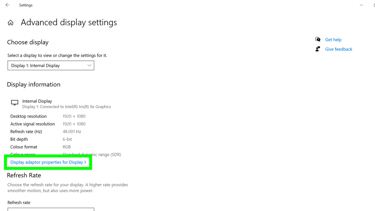 How to change the refresh rate on your monitor | Tom's Guide