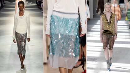 How to Wear 2024's Sheer Skirt Trend, According to Stylists | Marie Claire