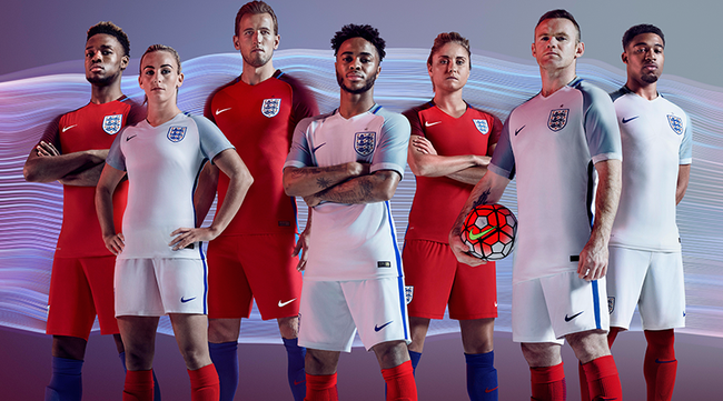 Infographic: England kits through the years | FourFourTwo