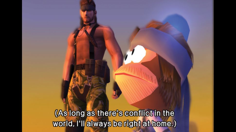 "My first line was 'Snake Vs Monkey'", says Metal Gear Solid 3's David ...