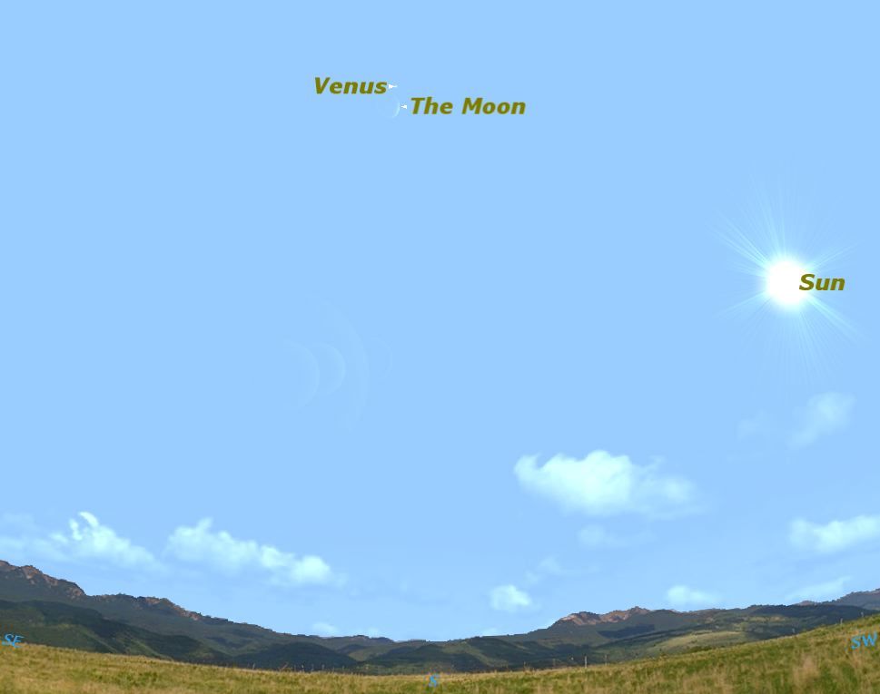 Planet Venus Visible in Daytime Sky Today: How to See It | Space