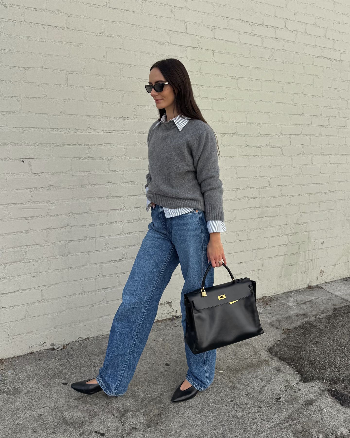 9 Ways to Wear Pointed-Toe Flat Shoes | Who What Wear