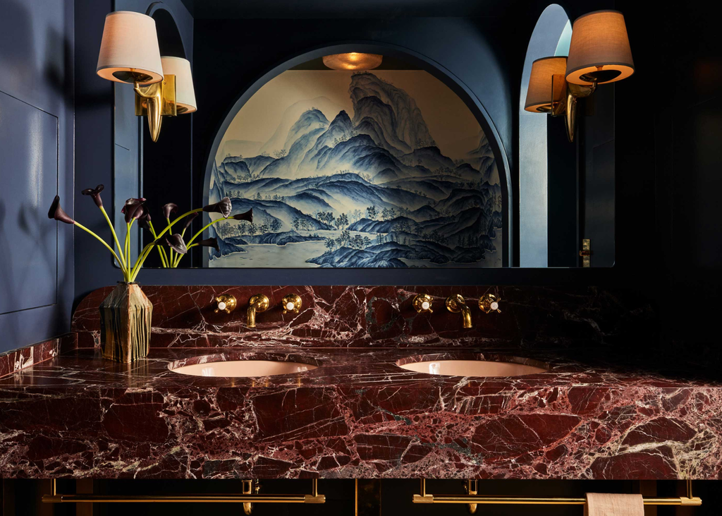 What Is Rosso Levanto? The Striking Marble Designers Love | Livingetc