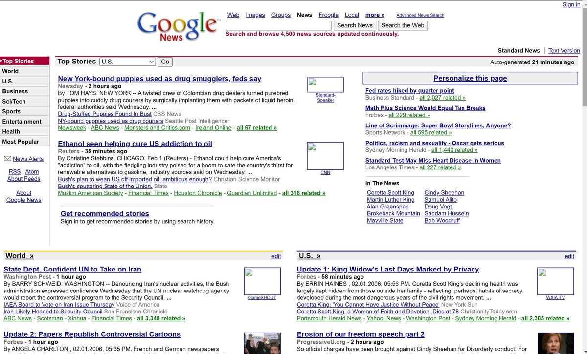 Google is redesigning Google News on the desktop again and I kind of ...