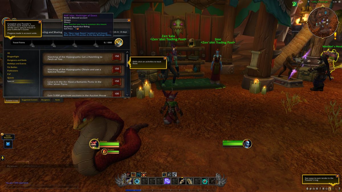 WoW Trading Post rewards for September 2024 | PC Gamer