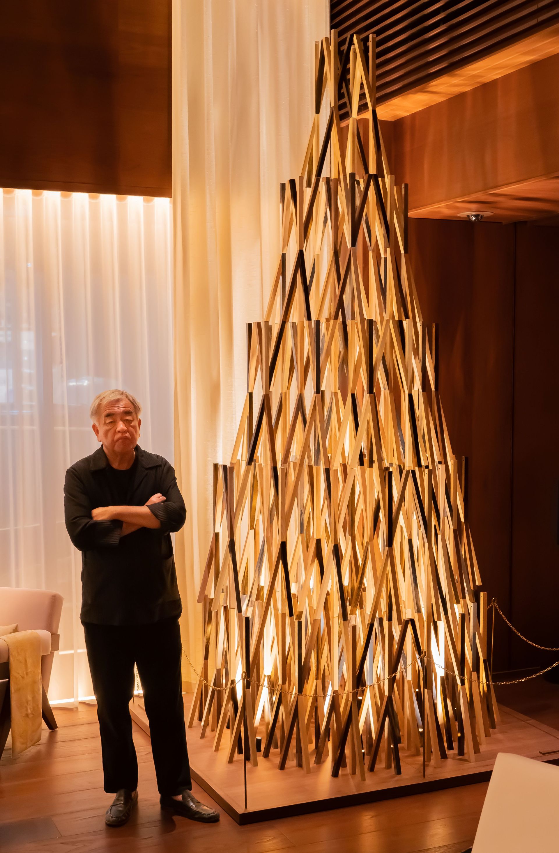 Kengo Kuma's Christmas trees are anything but typical | Wallpaper*