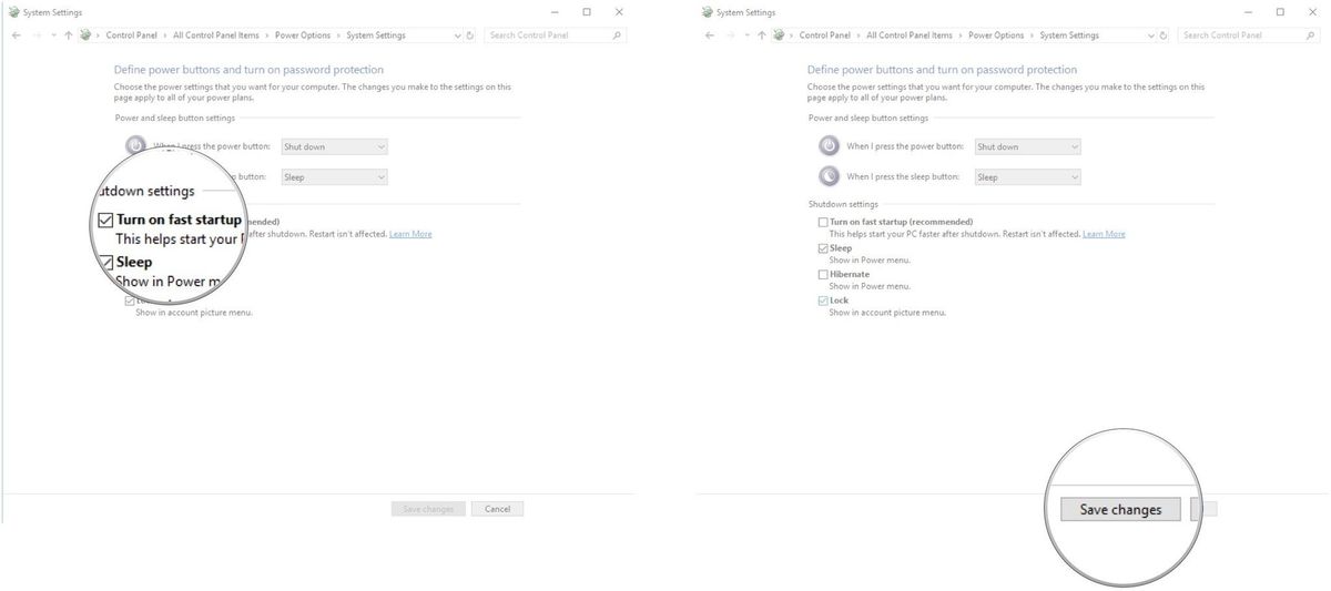 How to disable or enable fast startup on Windows 10 | Windows Central