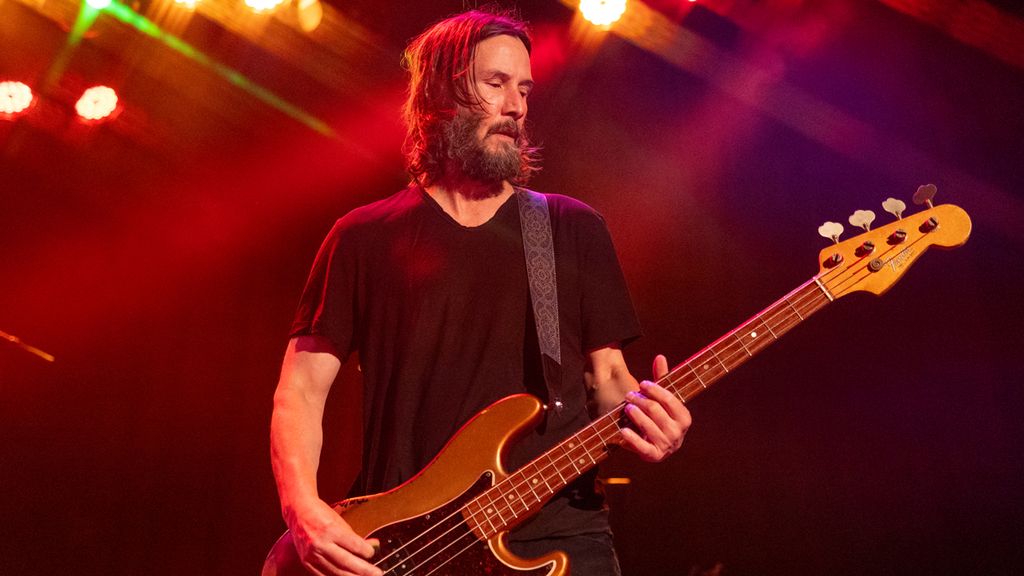 Keanu Reeves shares his bass guitar journey | Guitar World
