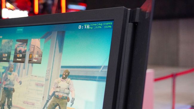 I just tested this 600Hz gaming monitor, and it actually made me better ...