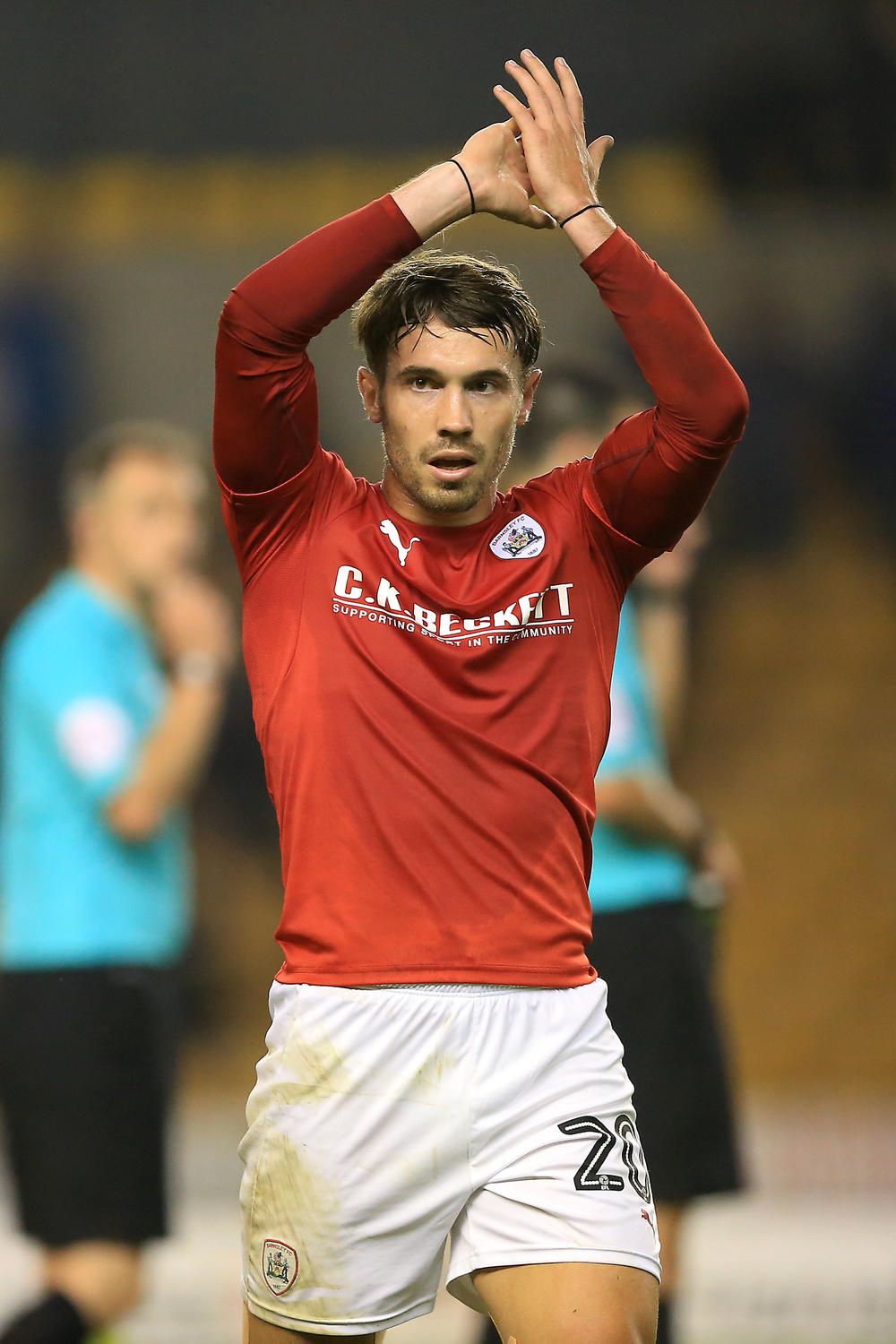 Tom’s the toast of his team-mates after breaking his Millwall duck ...