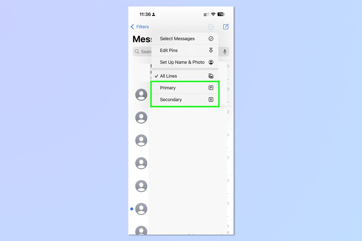 How to enable dual SIM message filtering on iPhone | Tom's Guide