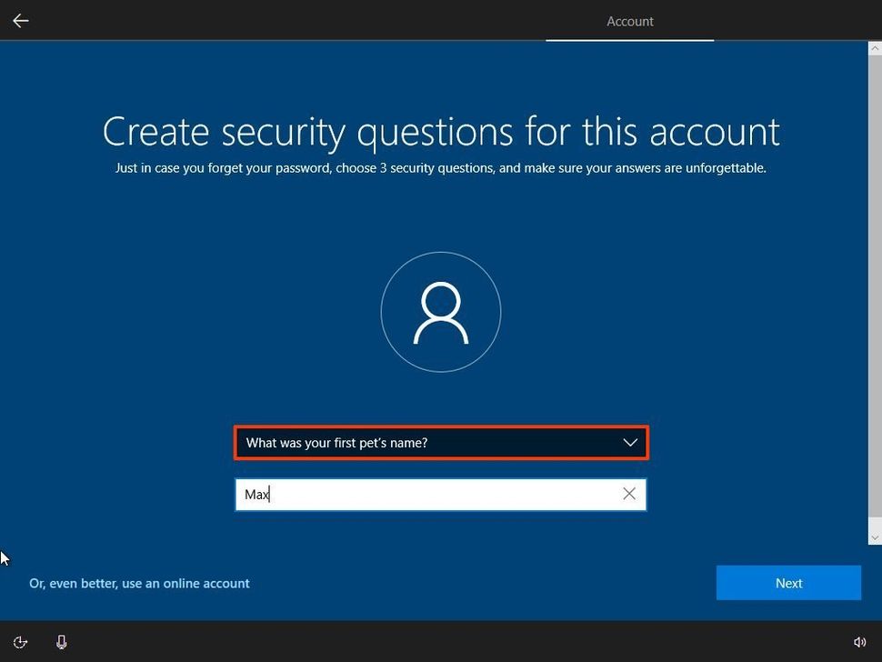 How to set up Windows 10 with local account | Windows Central