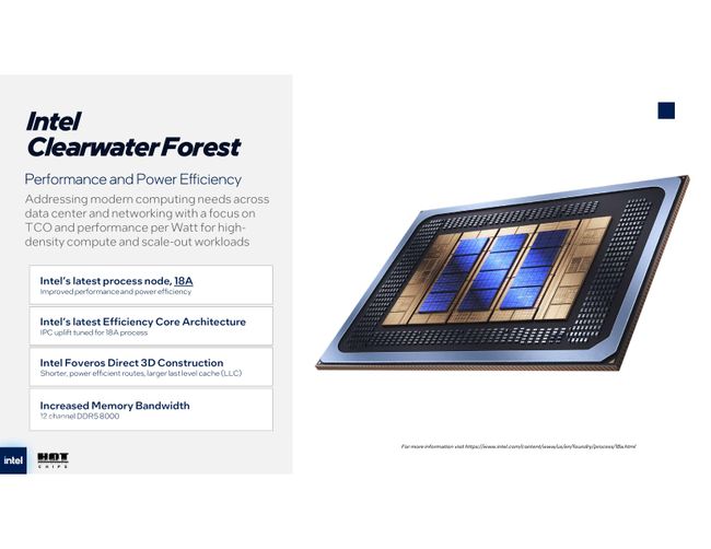 Intel reveals 288-core Clearwater Forest Xeon at Hot Chips — 18A ...