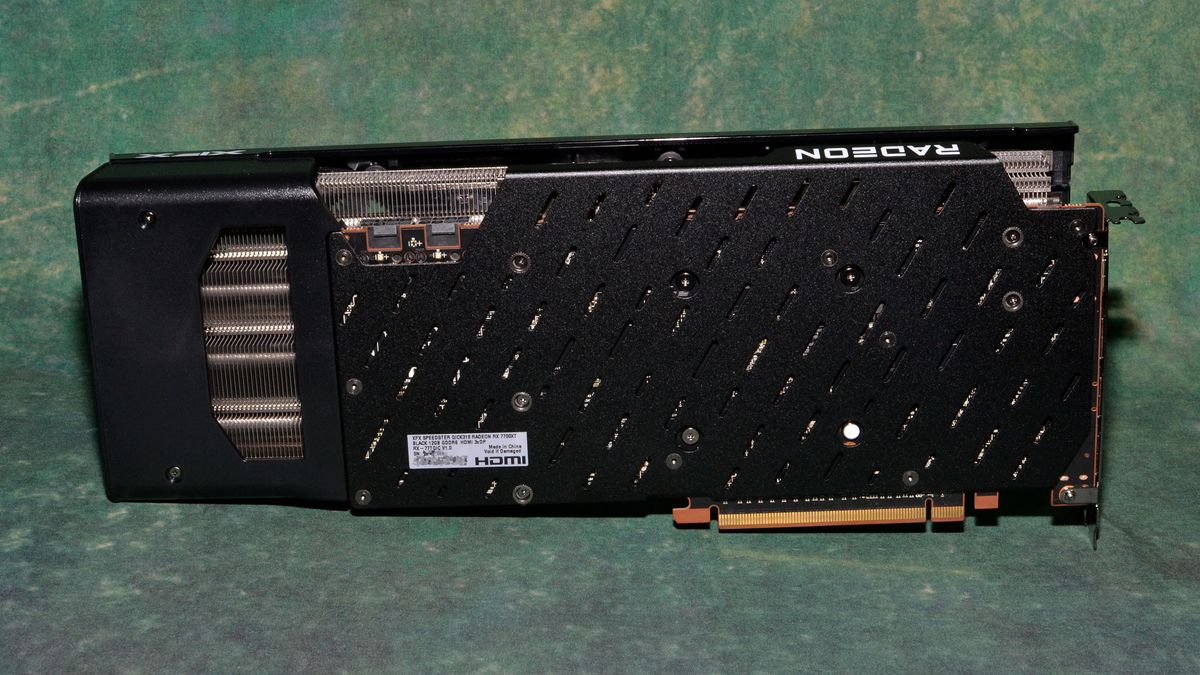 XFX Radeon RX 7700 XT Card and Overclocking - AMD Radeon RX 7700 XT ...