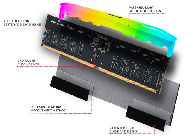 V-Color unveils DDR5 CUDIMM modules with RGB LEDs and up to 9200 MT/s ...