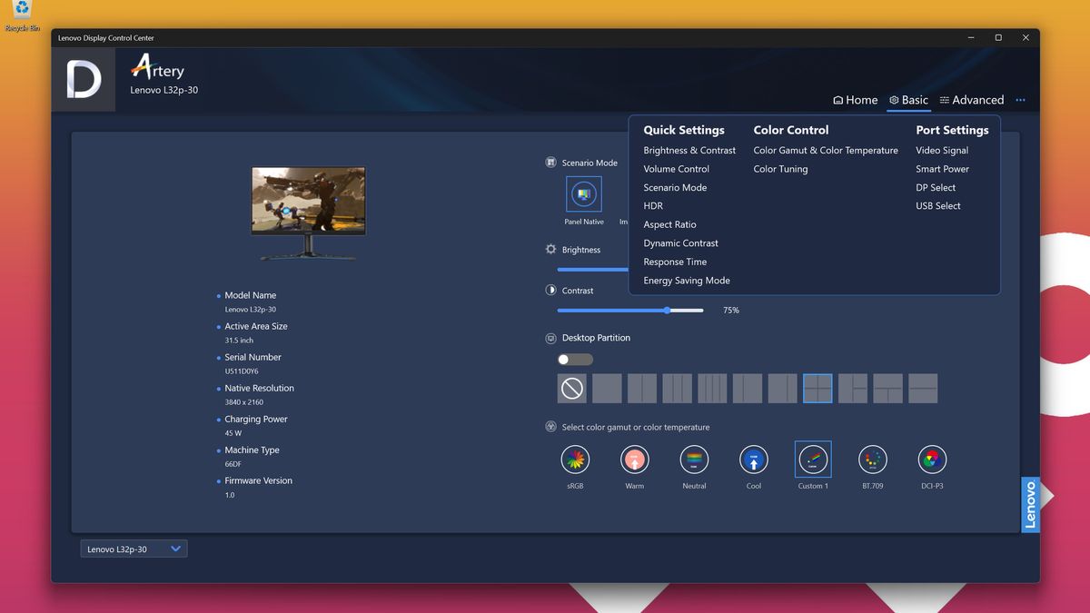 Lenovo L32p-30 32" 4K monitor review: Budget 60Hz for at-home creative ...