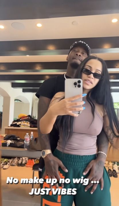 Cardi B's "No Makeup, No Wig" Selfie Is a Reminder to Embrace Natural ...