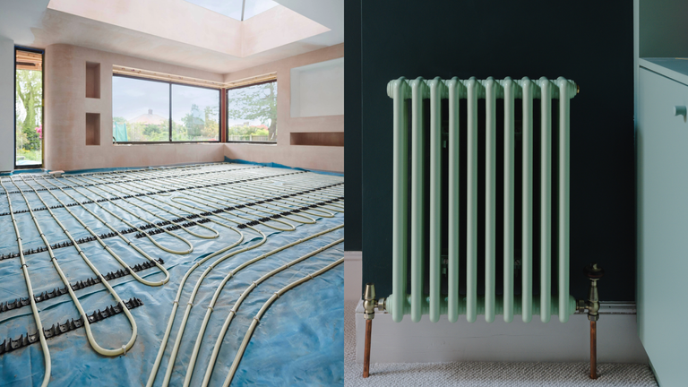 Underfloor heating vs radiators: which is better for you? | Ideal Home