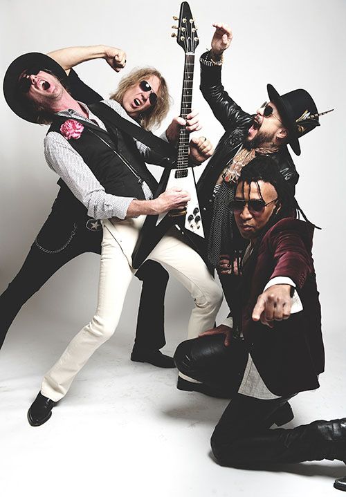 L.A. Rockers Smash Fashion Premiere "Junkie Luck" Music Video | Guitar ...