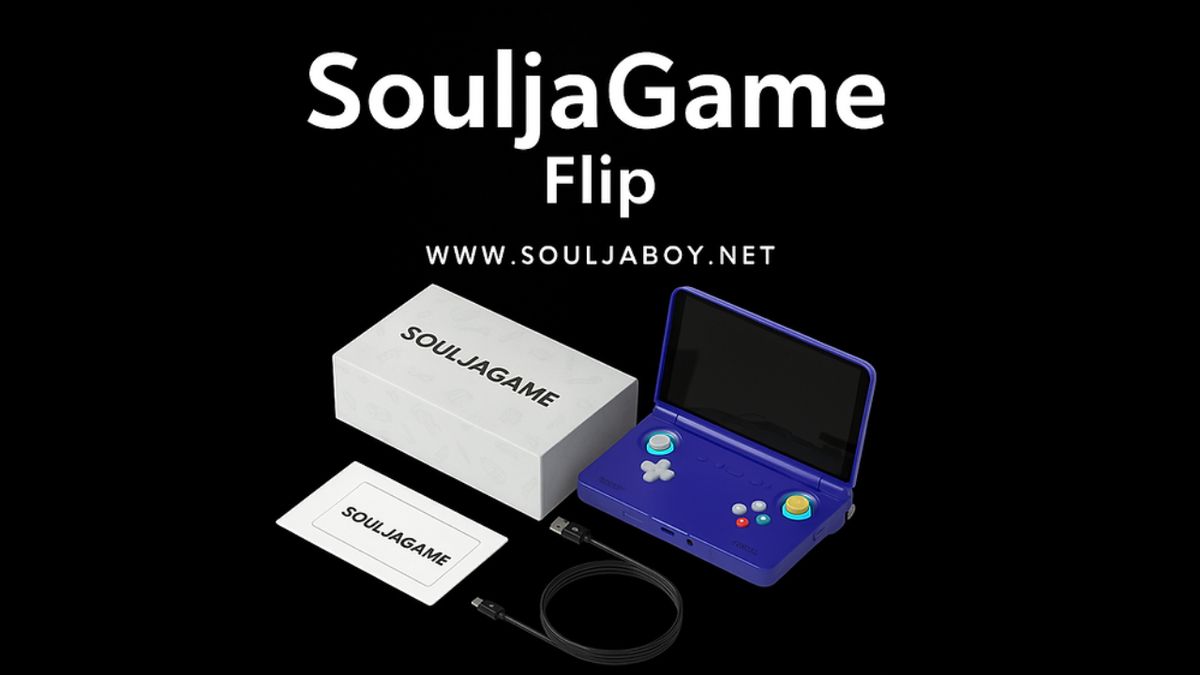 Soulja Boy has slapped his own logo onto Retroid gaming consoles and is ...