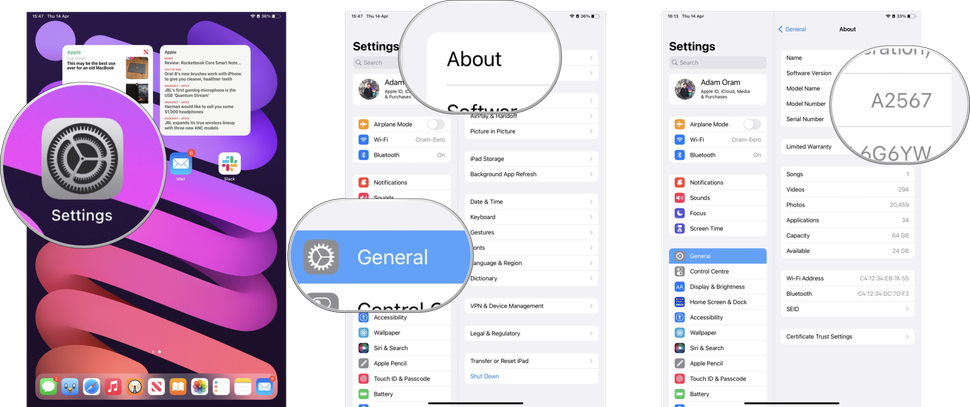 How to tell what model iPad you have | iMore