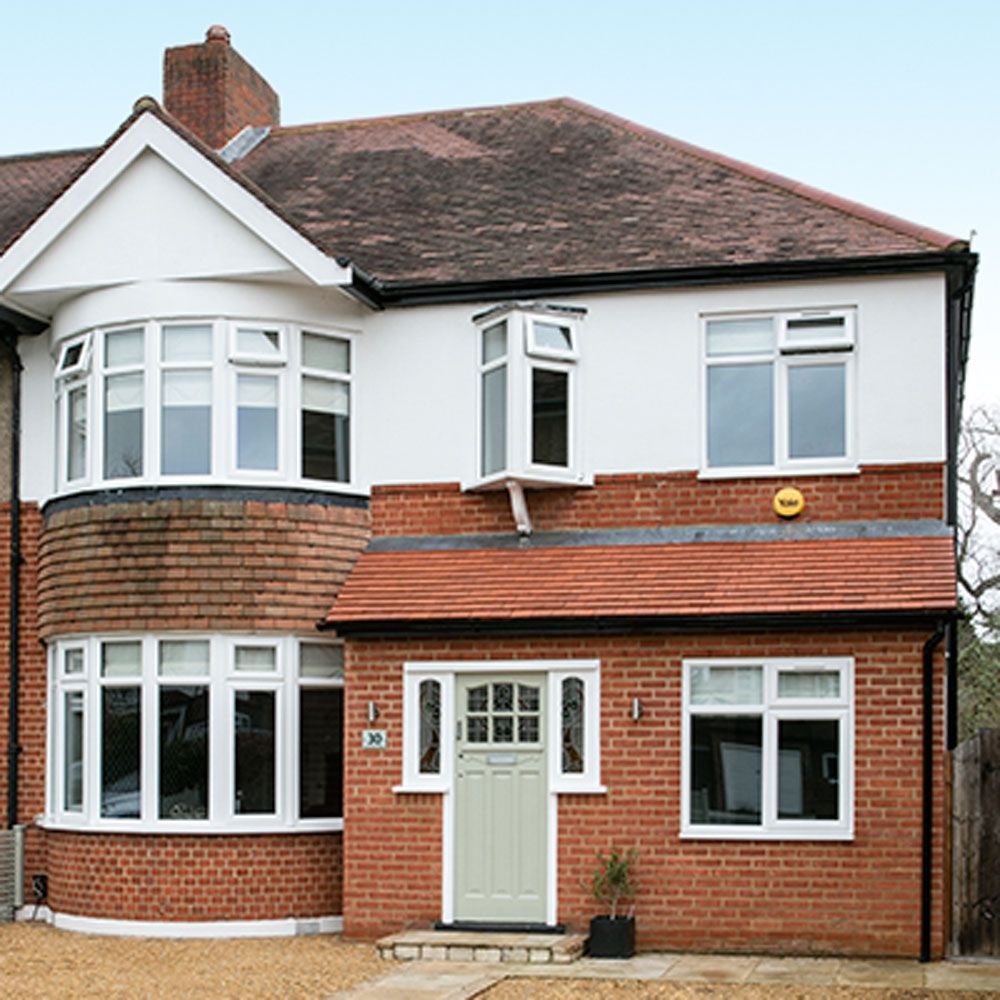 How to paint uPVC windows to update tired plastic frames | Ideal Home