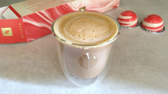 I didn't think white chocolate and strawberry coffee would work, but ...