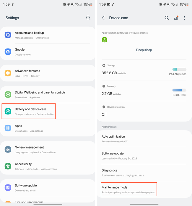 How to use Maintenance Mode on Samsung phones | Android Central
