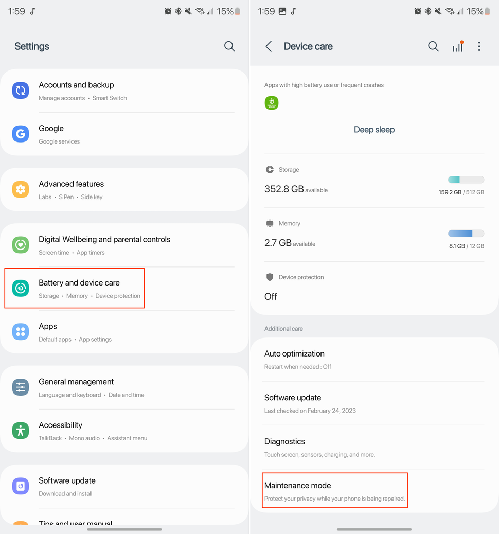 How to use Maintenance Mode on Samsung phones | Android Central