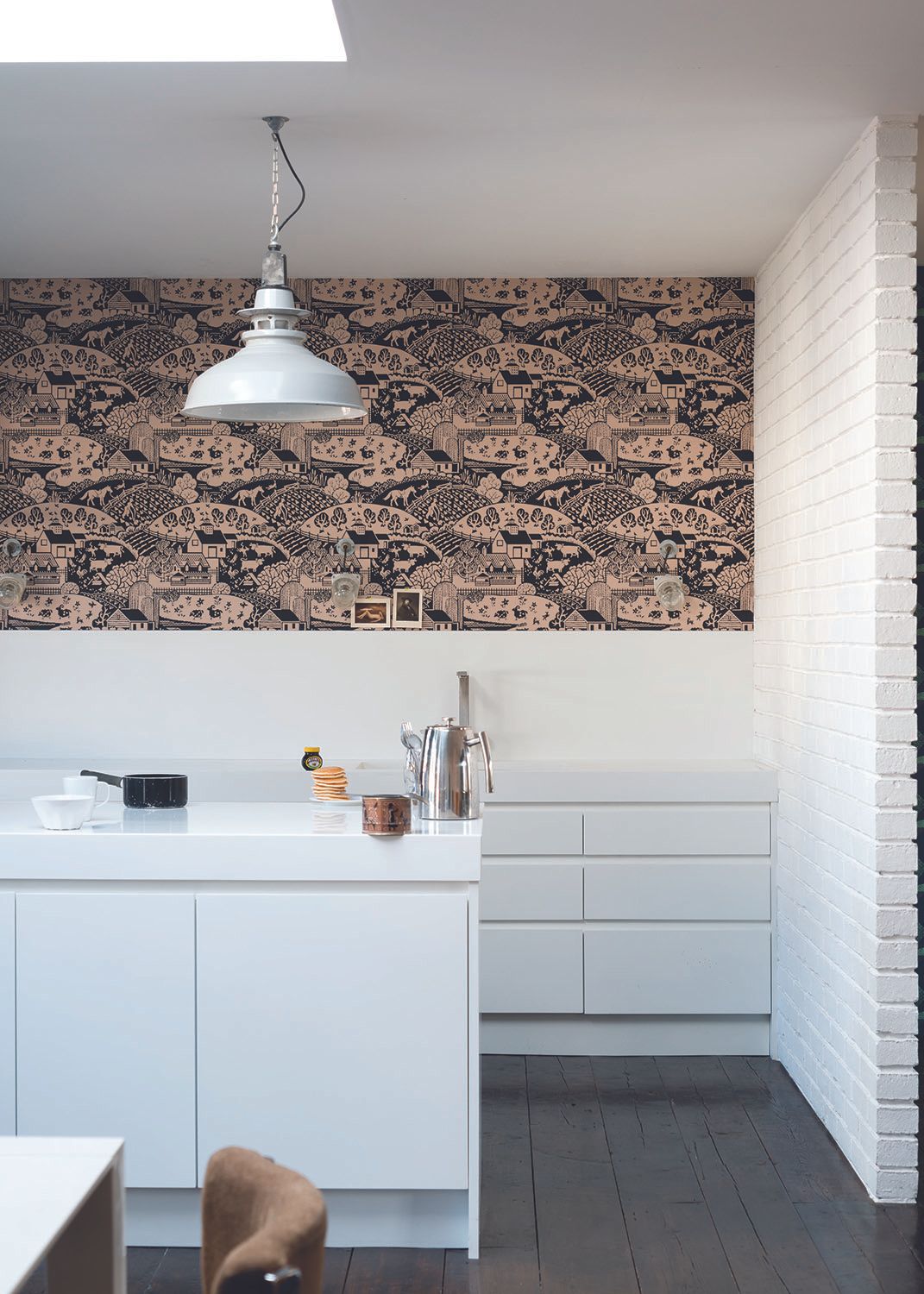 Kitchen wallpaper ideas – how to add instant color and pattern to your ...