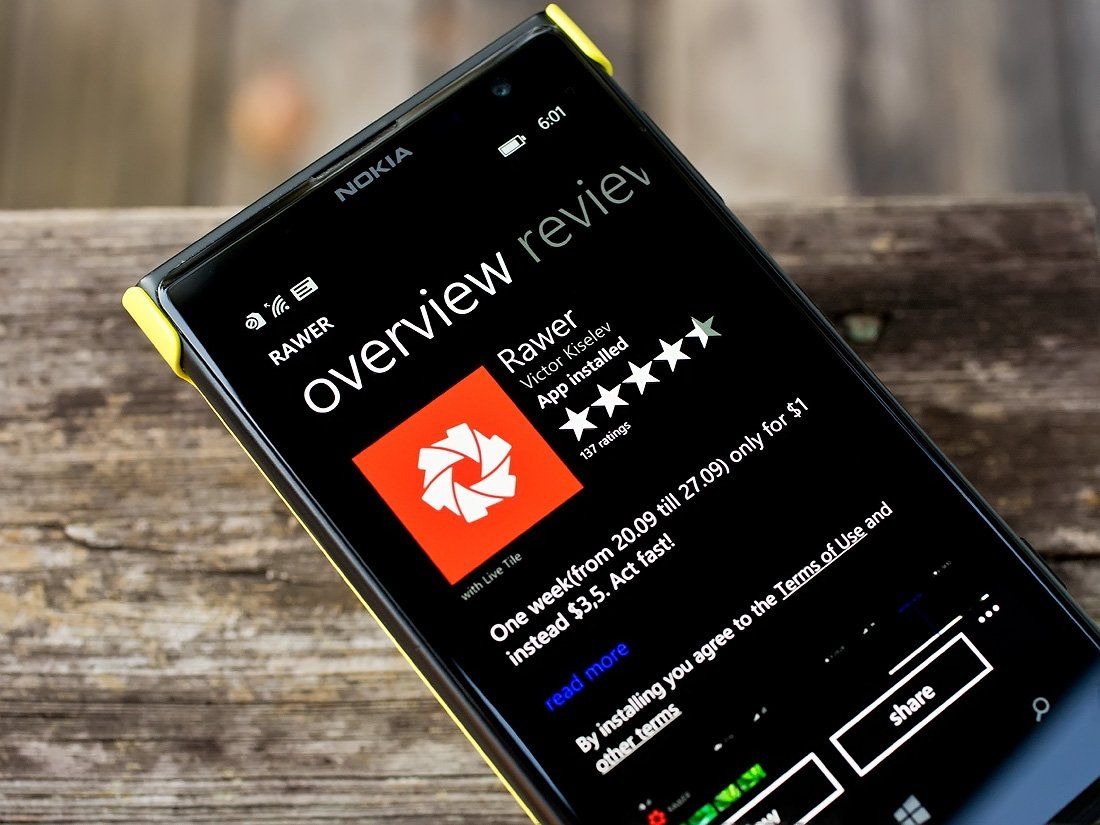 Open and edit RAW image files with Rawer for Windows Phone | Windows ...