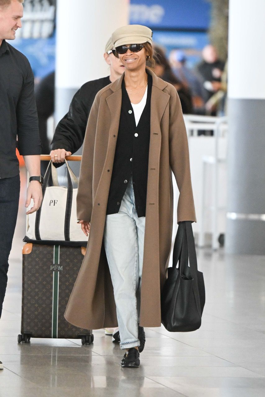 8 Celeb Airport Outfits That Will Define 2025 Travel Style | Who What Wear
