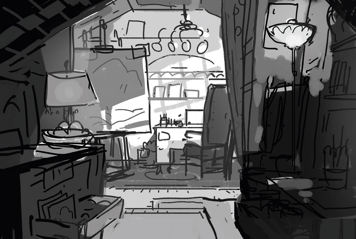 Create a welcoming interior using line art | Creative Bloq