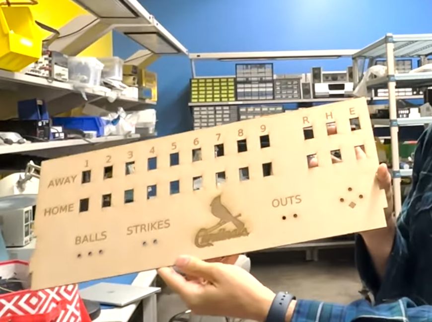 Raspberry Pi Scoreboard Tracks Real-Time Baseball Scores | Tom's Hardware