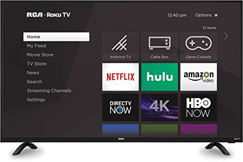 Stream with RCA's 50-inch 4K UHD HDR Roku Smart TV at one of its lowest ...
