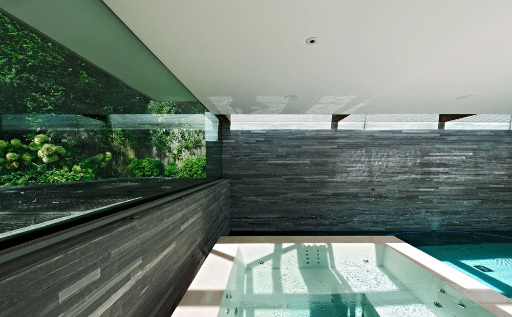 An Enviable Rear Extension With Swimming Pool in London's Highgate