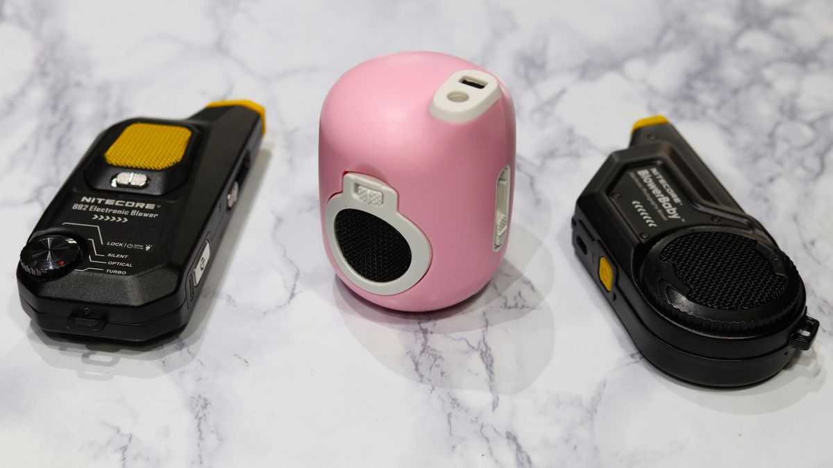 Nitecore's new BB Mini Photography Blower has a bizarre shape and ...