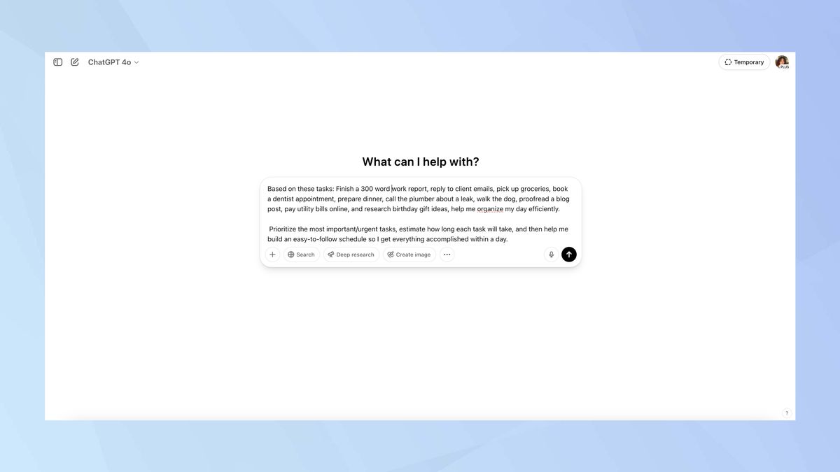 5 practical ChatGPT prompts to tackle daily tasks | Tom's Guide