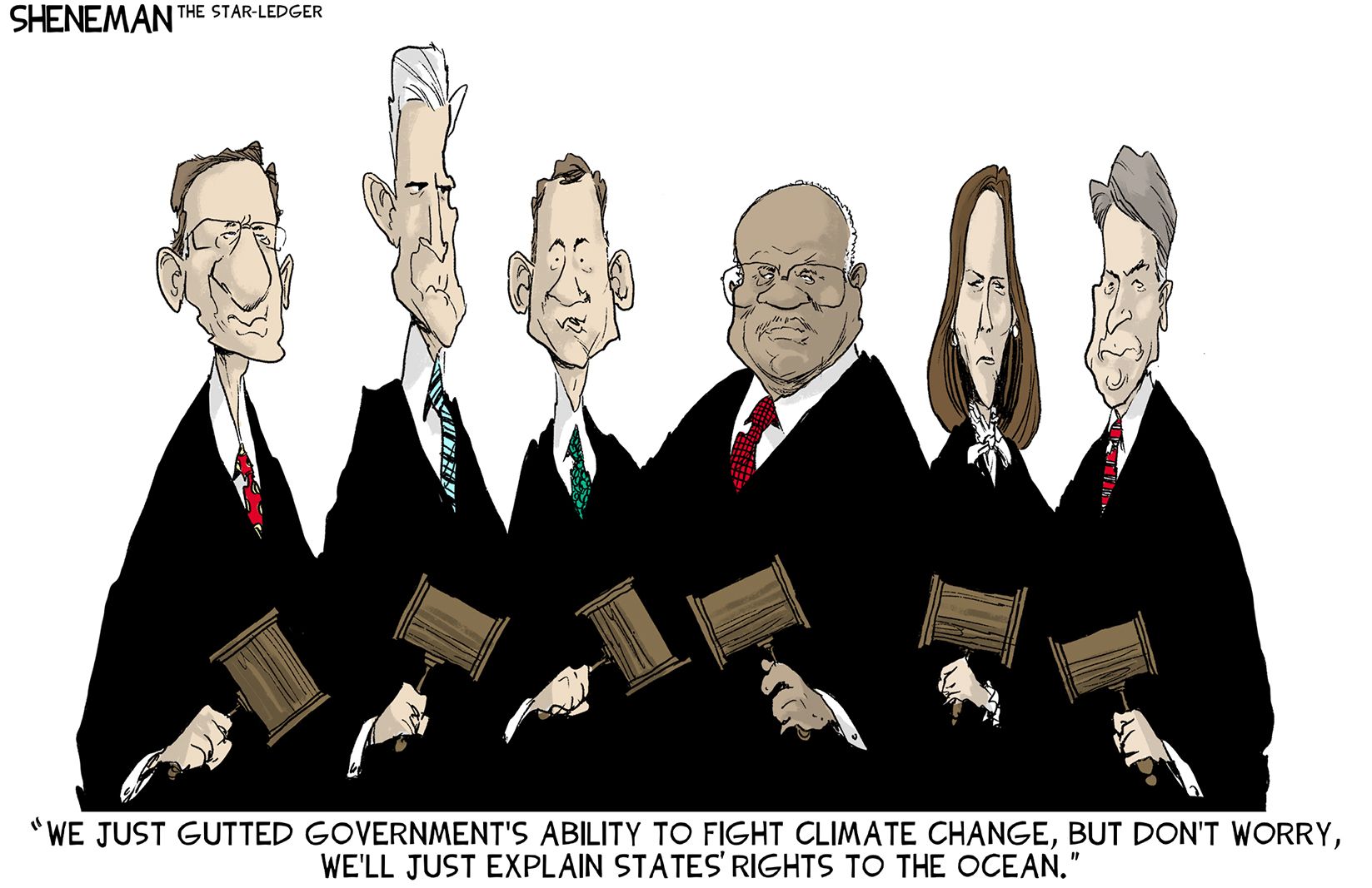 5 scathing cartoons about controversial Supreme Court decisions | The Week
