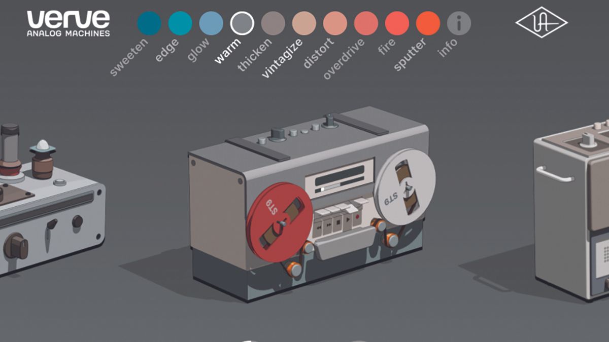 Universal Audio Verve Analog Machines review | MusicRadar