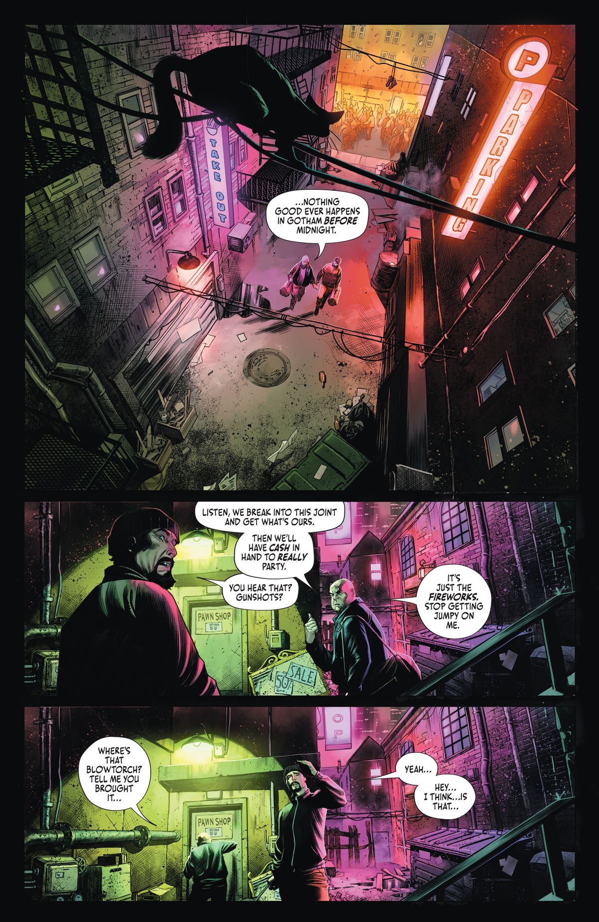 Batman vs. the new DC villain Abyss begins in Batman #118 preview ...