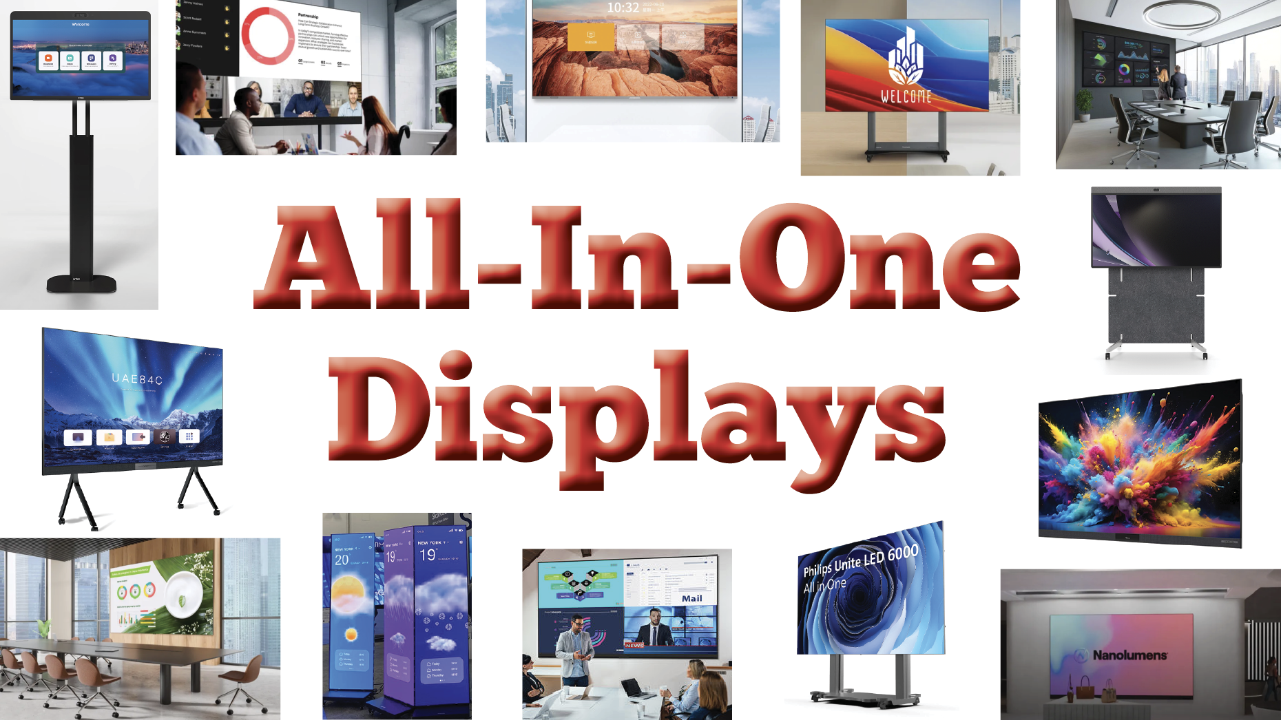 All-In-One Displays for 2025 | AVNetwork