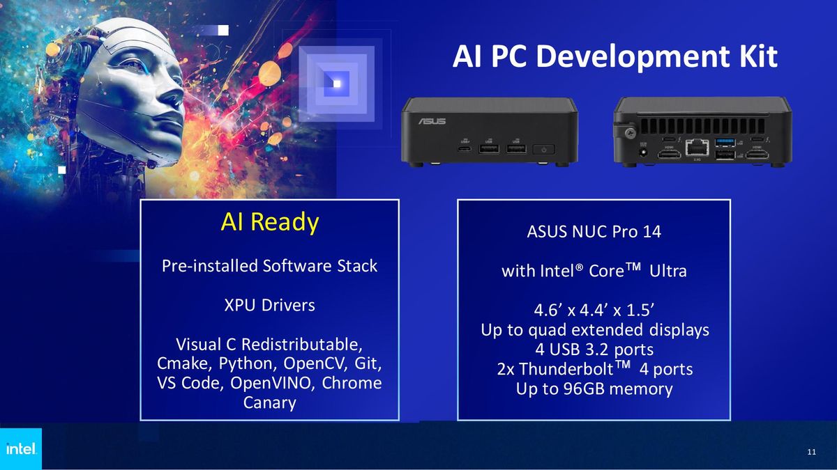 Intel shares Microsoft's new AI PC definition, launches AI PC Acceleration Programs and Core ...