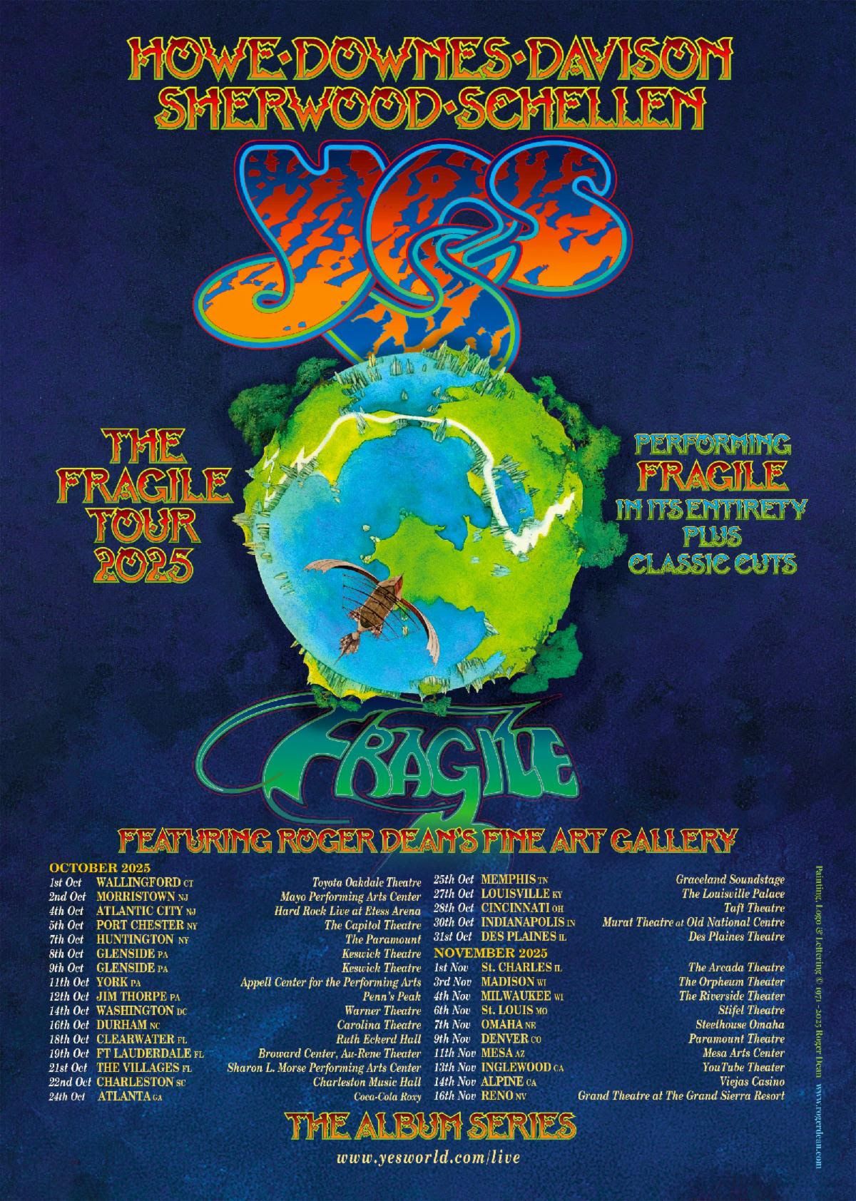 Yes announce The Fragile Tour 2025 | Louder